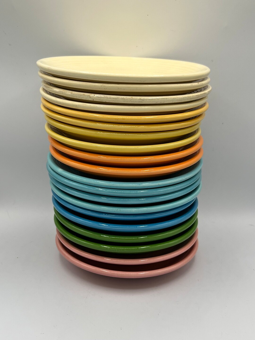 Vintage Fiesta Ware Saucer: 6" Round, Retired Colors (sold Individually ...