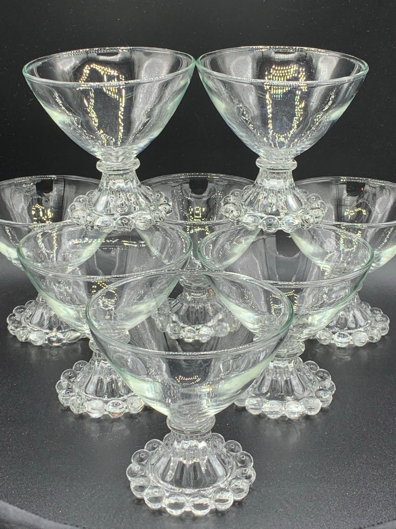 Vintage Anchor Hocking boopie Glasses Clear - Etsy