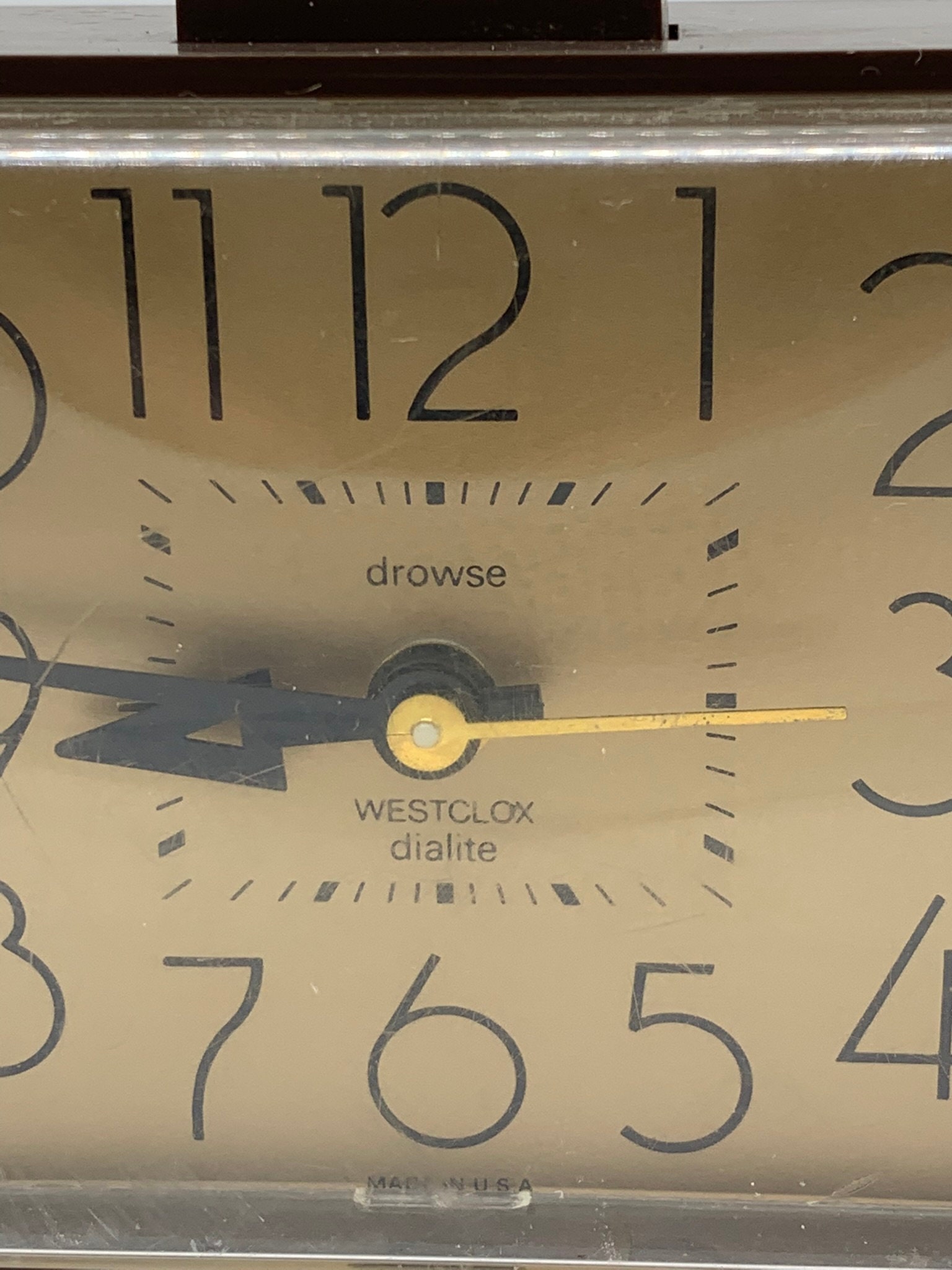 Vintage Westclox Dunmar Drowse Dialite Alarm Clock Model | Etsy