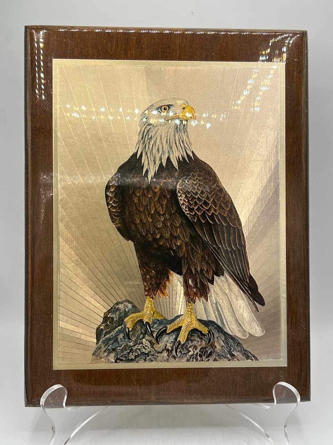 Vintage Bald Eagle Wall Hanging - Fantastic Details - Patriotic - I ...