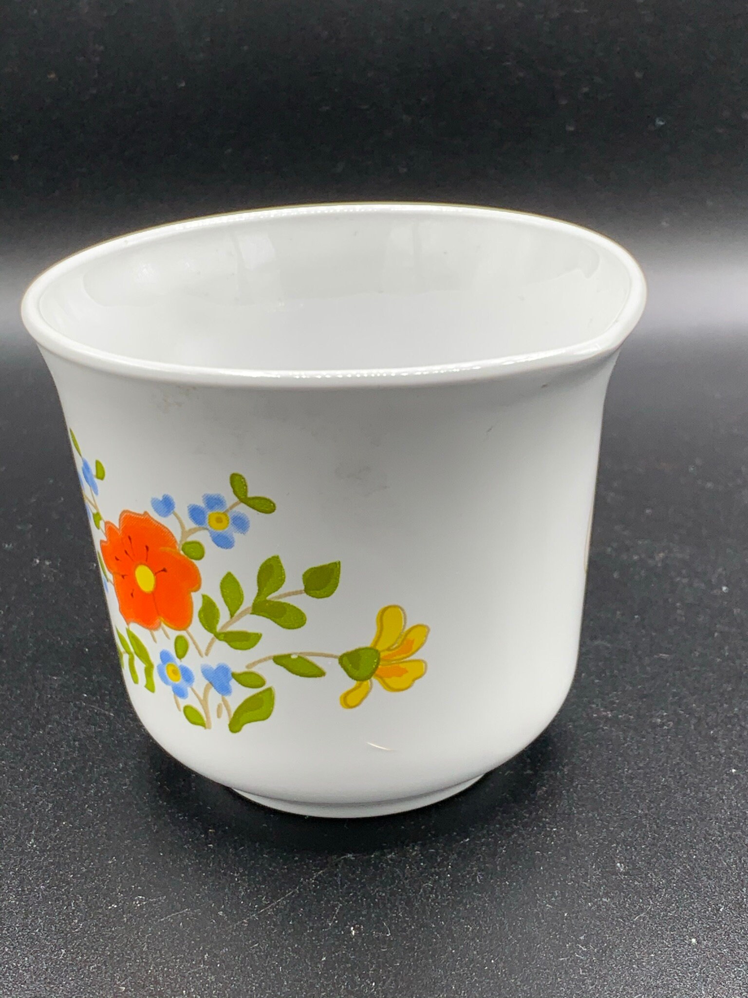 Corelle Wildflower Dishes Orange Blue Yellow Flowers With | Etsy