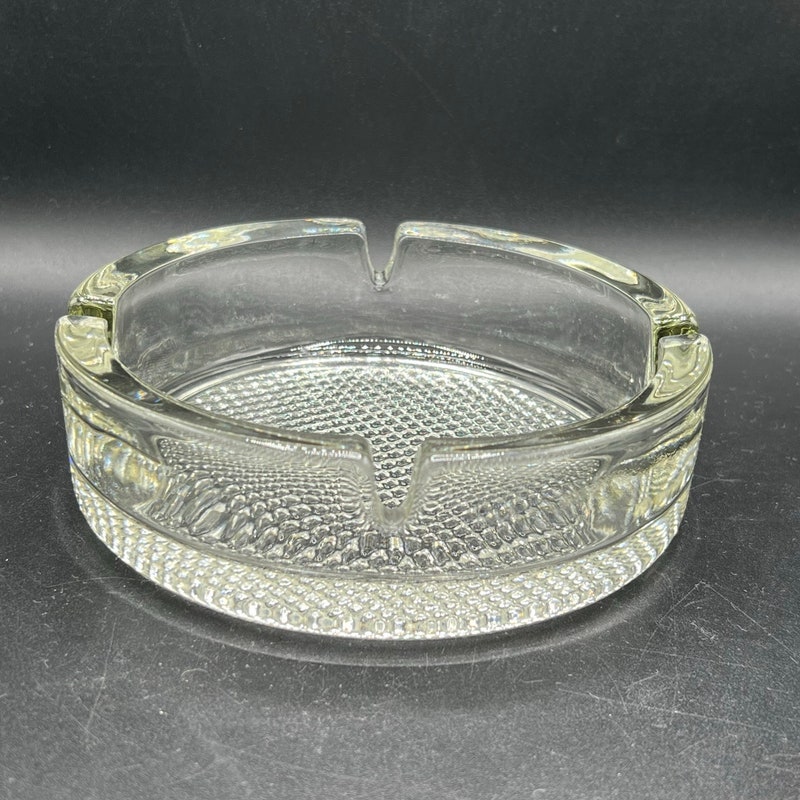Glass Ashtray - Etsy