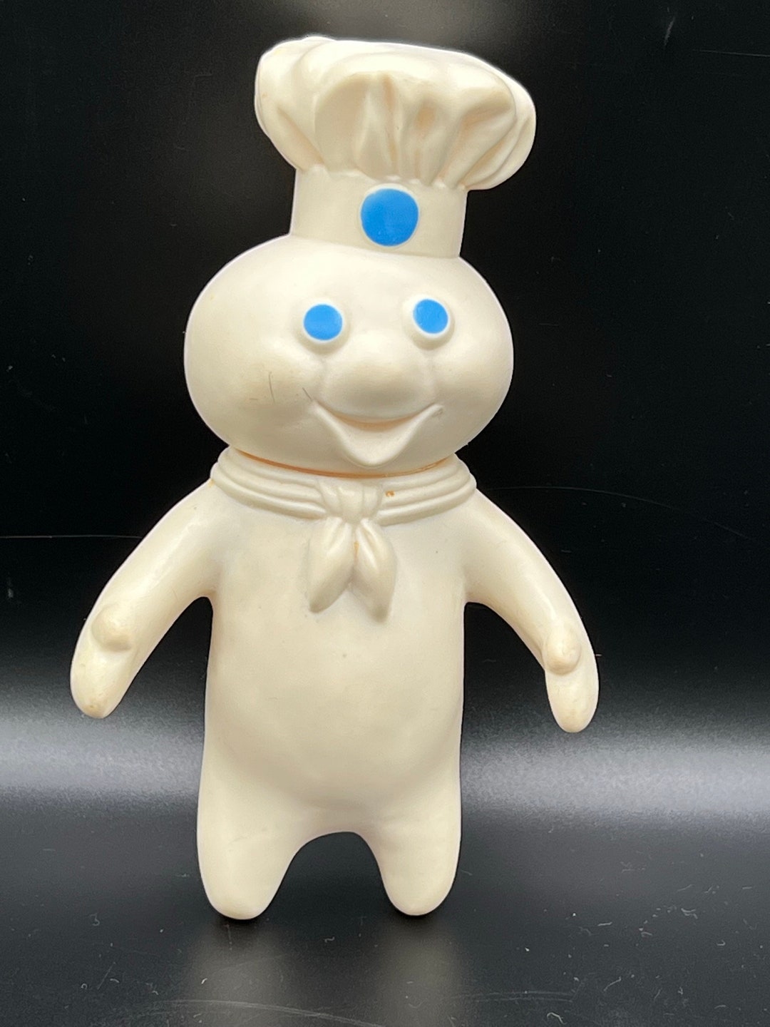 Vintage Squeak Toy Pilsbury Dough Boy Rubber Squeaking Doll - Etsy