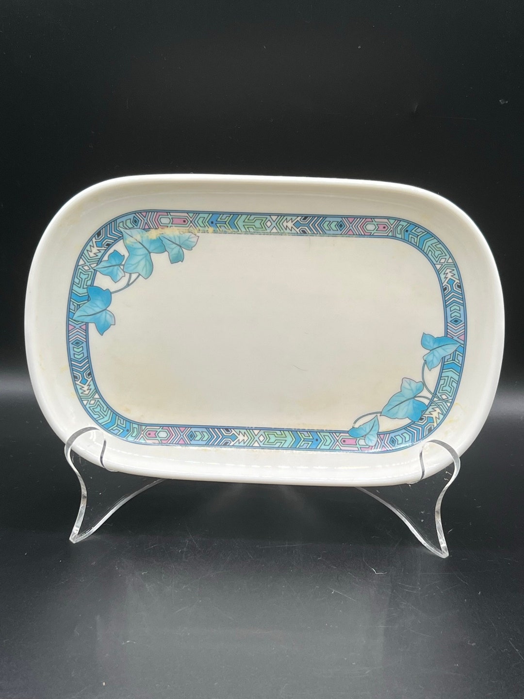 Vintage Shun Ta Melamine Serving Platter - Mid Century Decor - Etsy