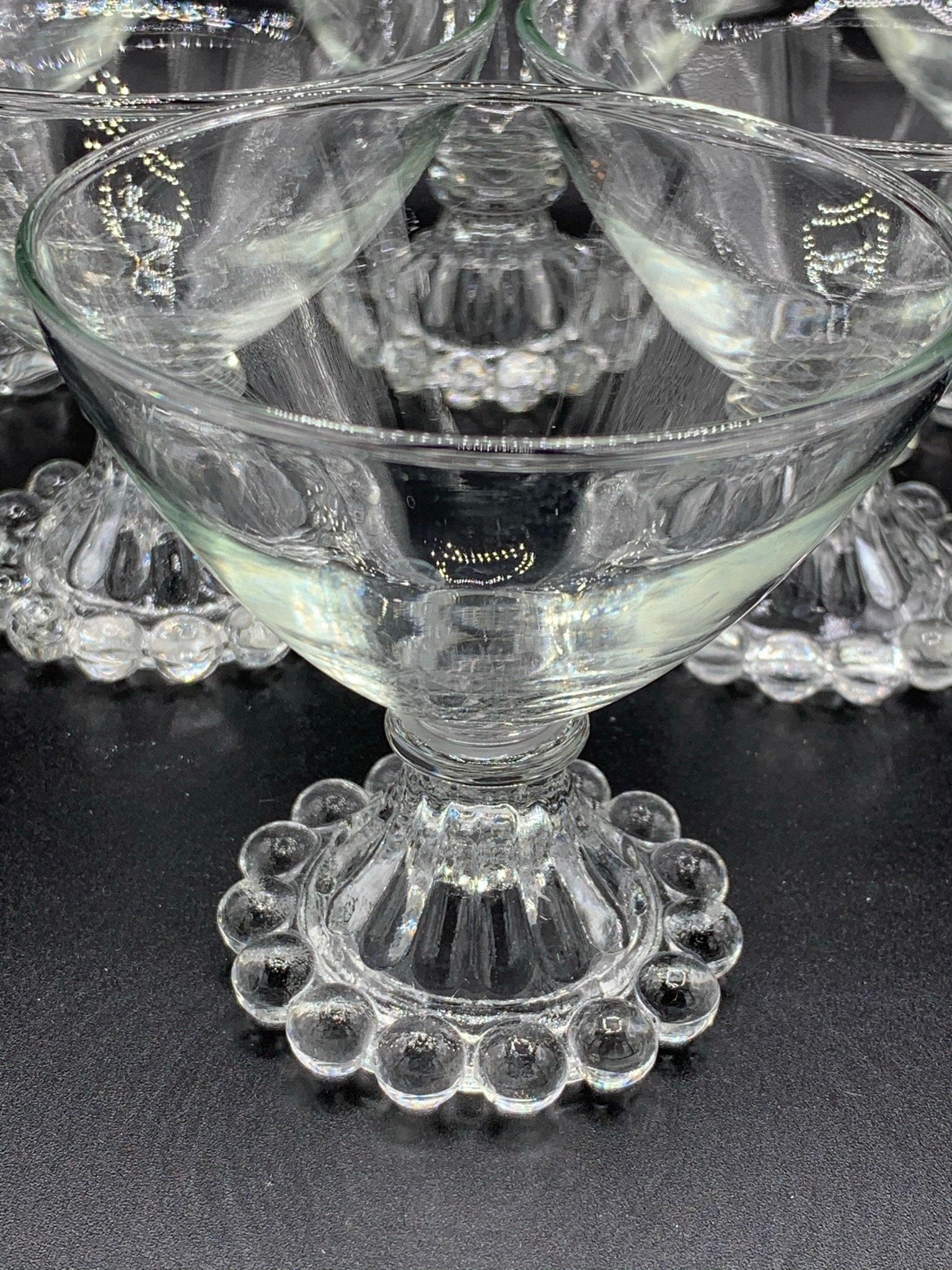 Vintage Anchor Hocking boopie Glasses Clear - Etsy