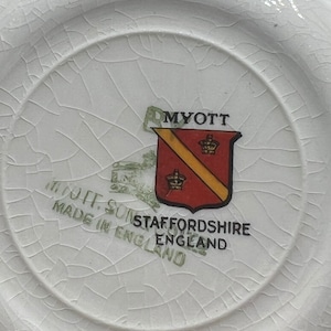 Staffordshire Rose Blue by MYOTT STAFFORDSHIRE - Antique China - Many ...