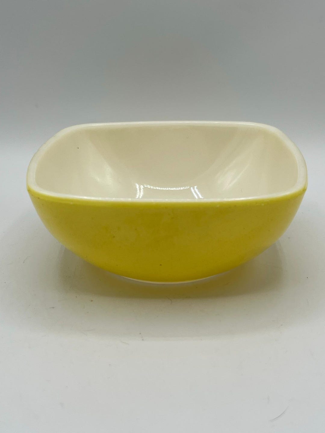 Pyrex 410 Square Yellow Bowl 12 Oz. PYREX - Etsy