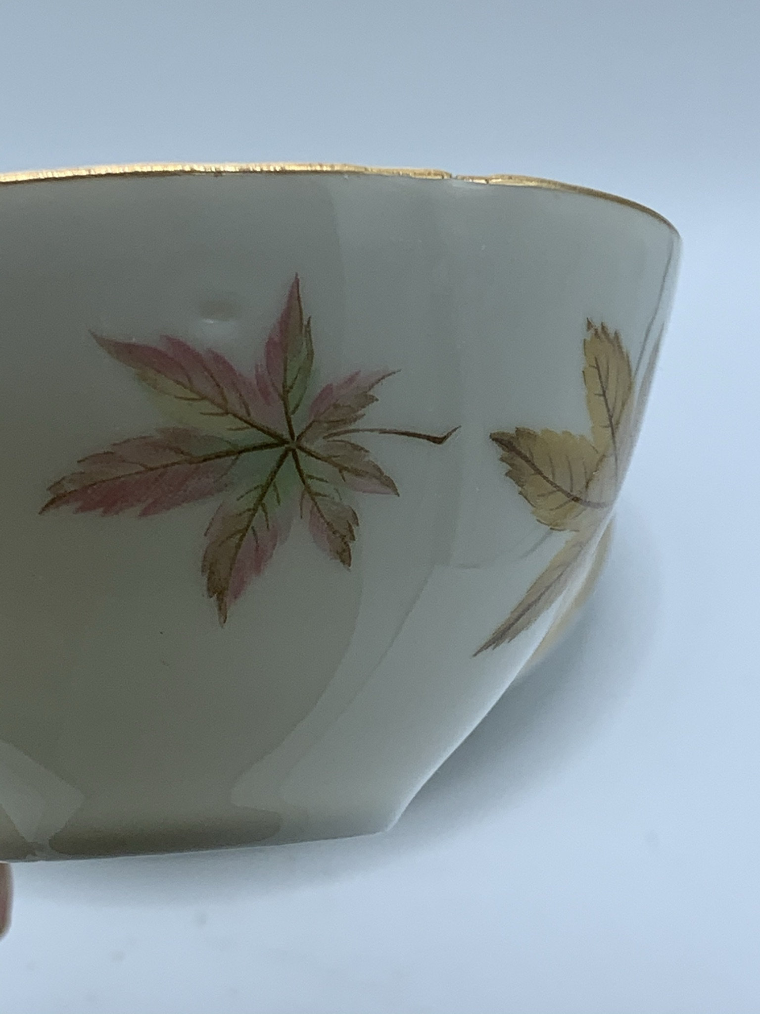 Royal Ming Leaf Pattern Cup and Saucer: MCM Japanese Maple Leaves - Etsy UK