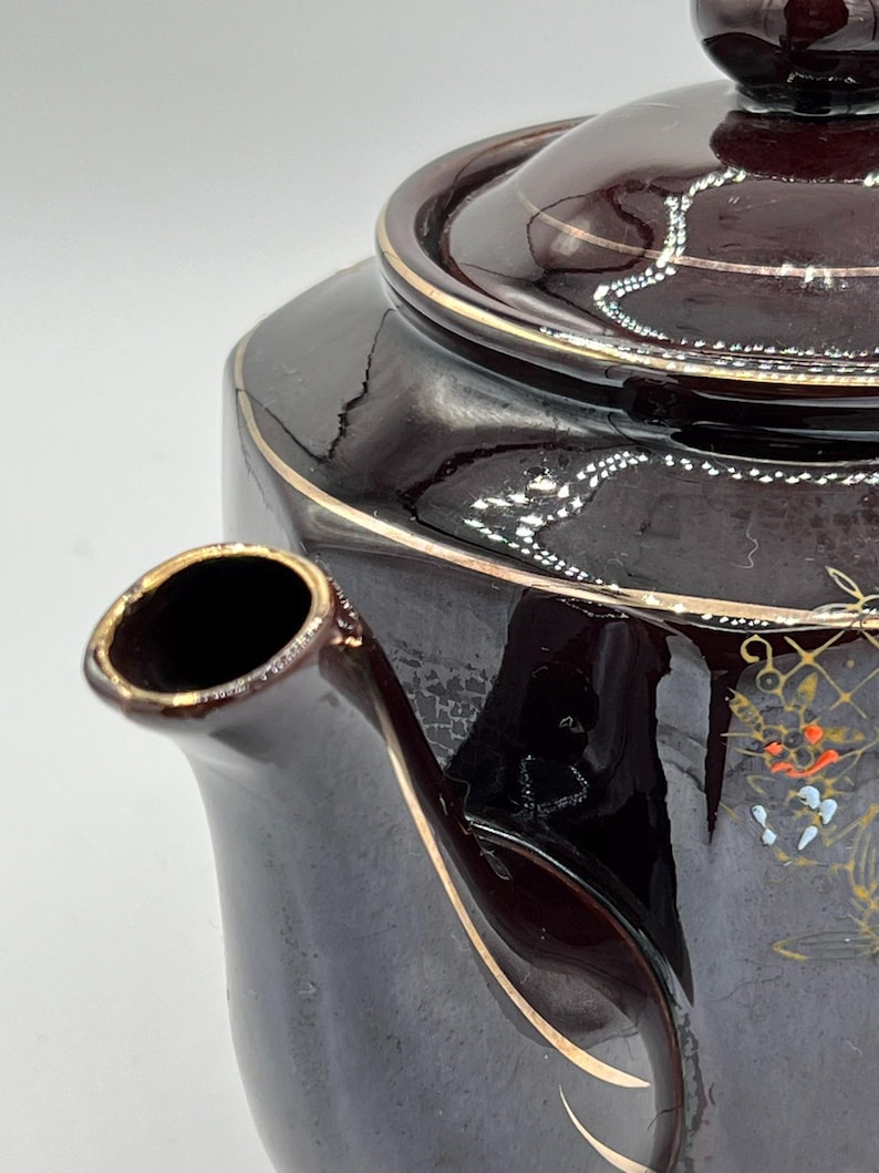 1940s Vintage Japanese Moriage Teapot - Etsy