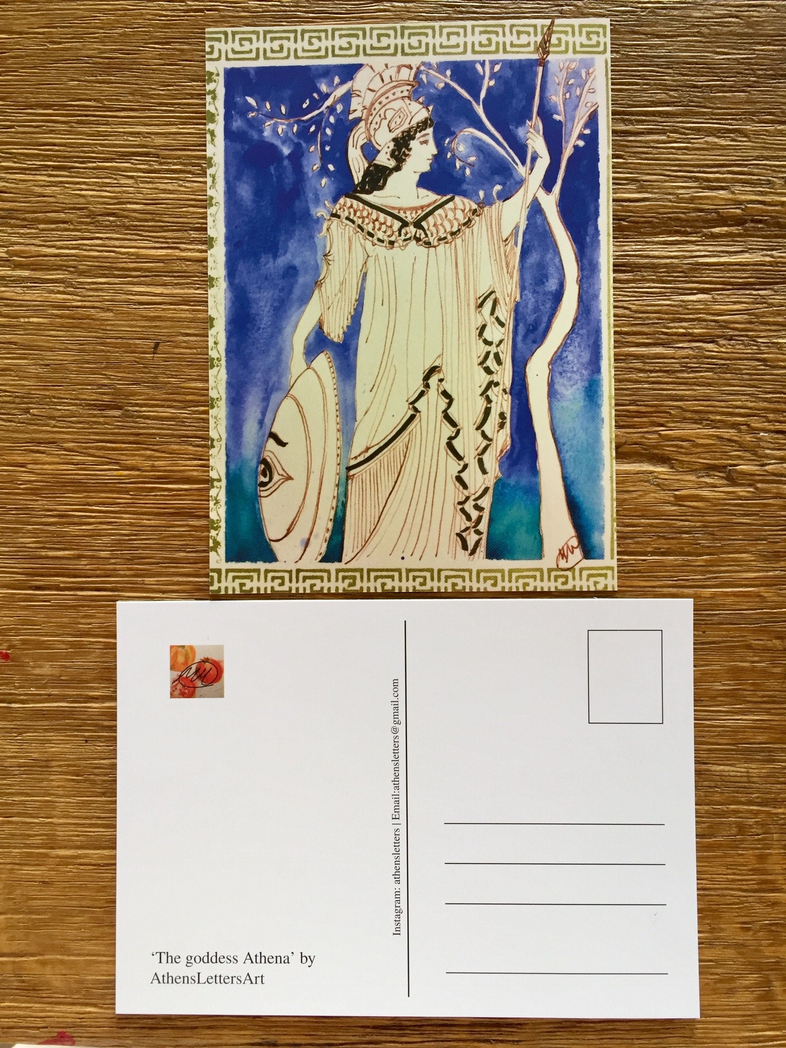 Postcard Set. Three Greek Mythology Postcards: Pegasus the Winged Horse ...