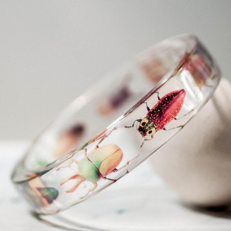 Goth Resin Bangles - Etsy