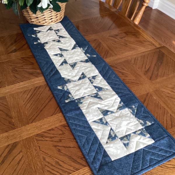 Patchwork Table Runner - Etsy