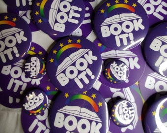 Bookit Pin - Etsy