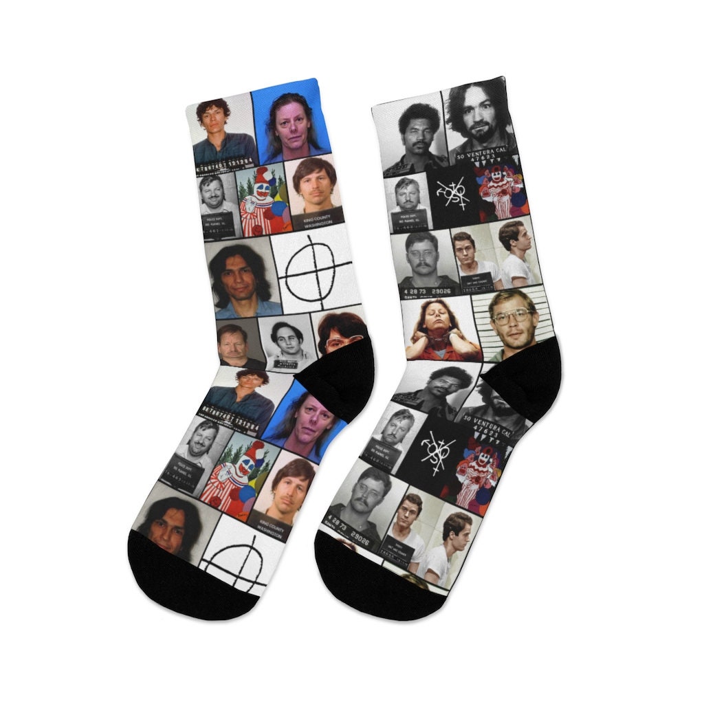 Serial Killer Socks - Etsy