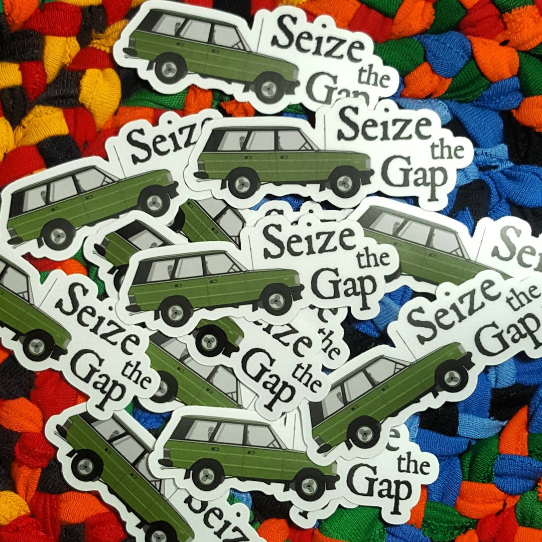 Seize the Gap Sticker - Etsy