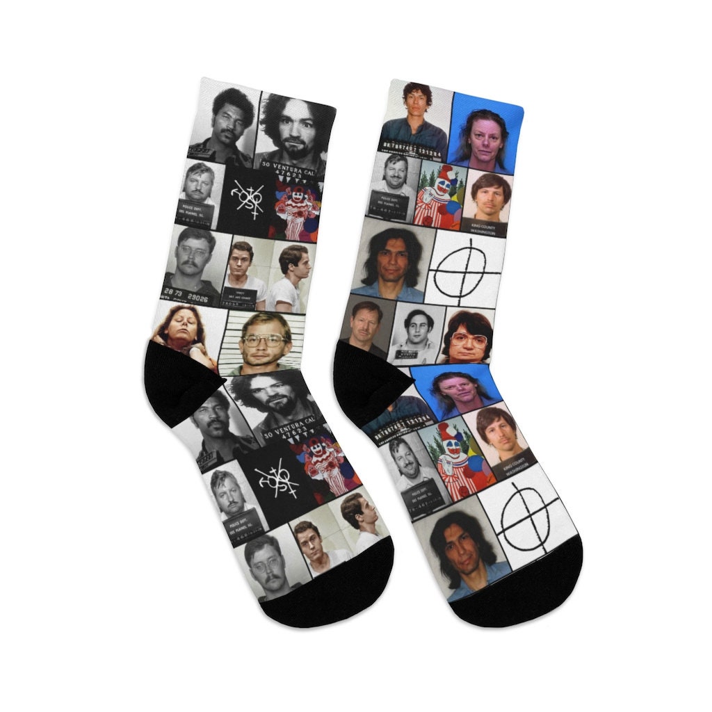 Serial Killer Socks - Etsy