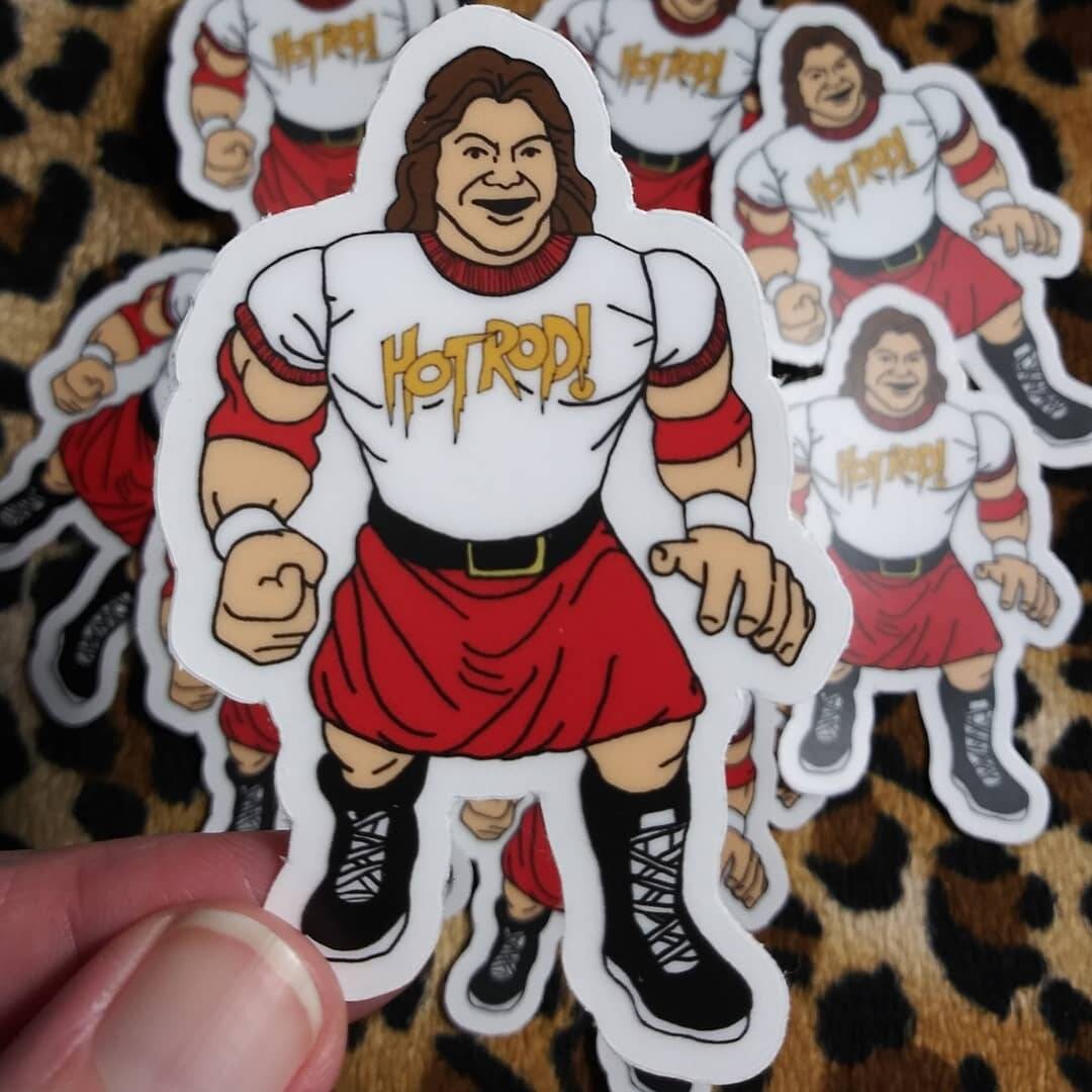 Rowdy Maniac Sticker - Etsy