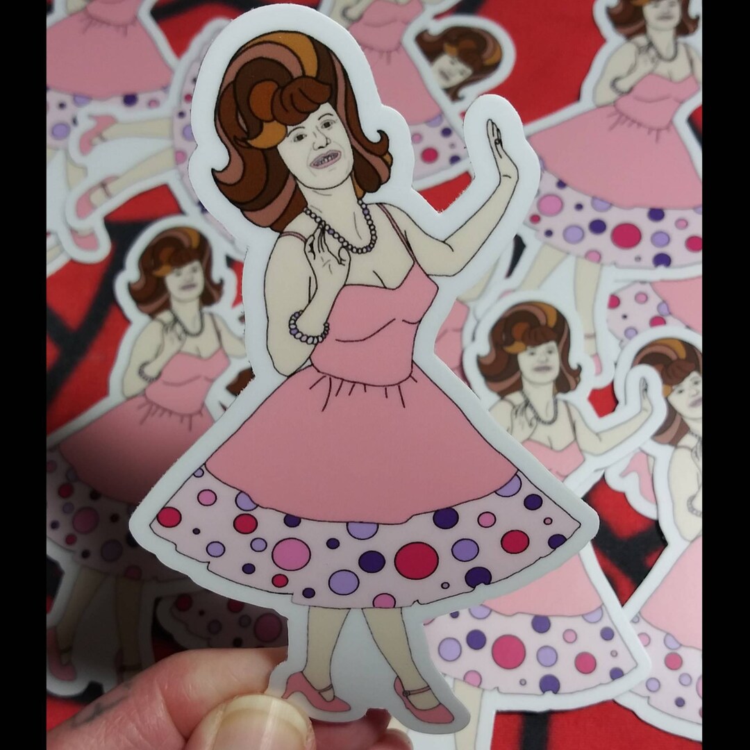 Miss Yvonne Sticker - Etsy