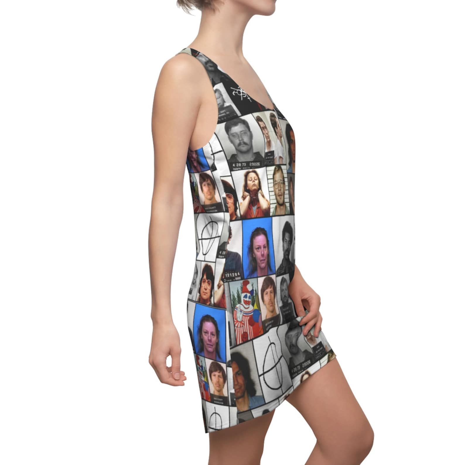 Serial Killer in Color Racerback Dress - Etsy