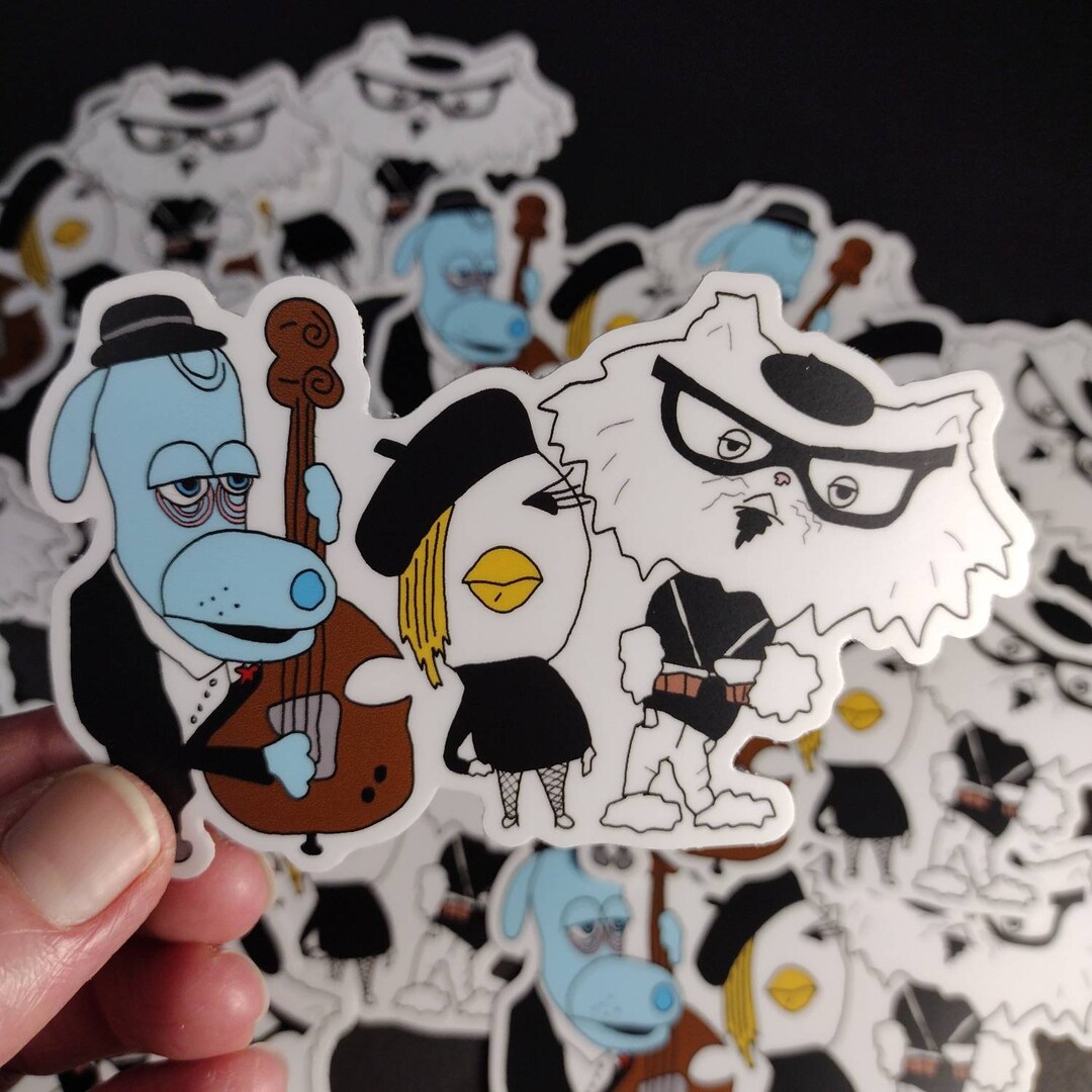 Puppet Land Band Sticker - Etsy