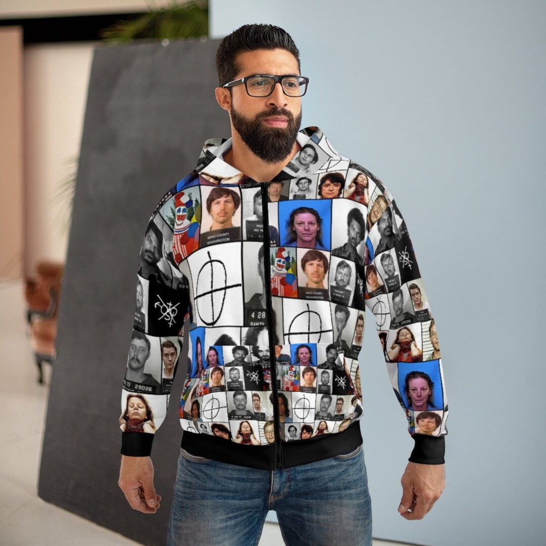 Serial Killers in Color Unisex Zip Hoodie - Etsy