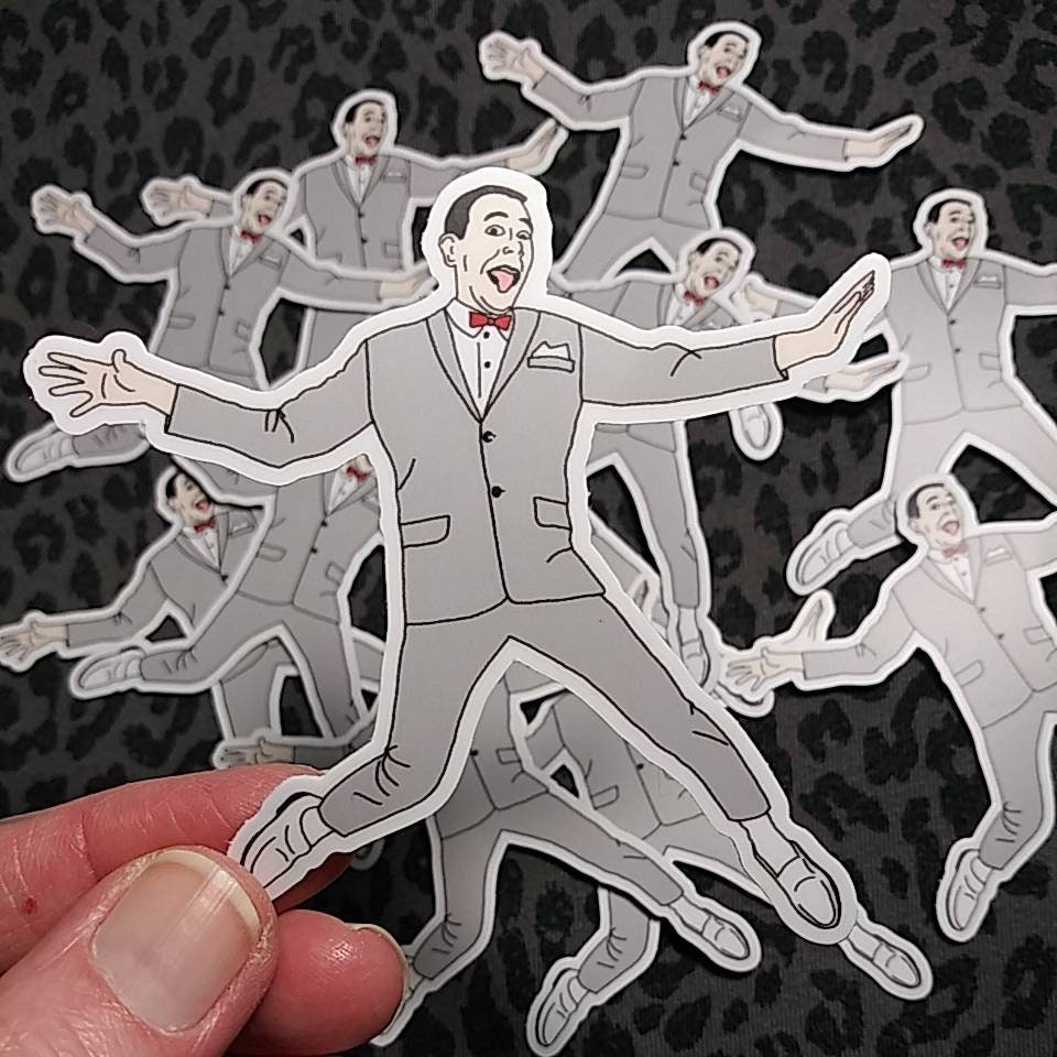 Pee Wee Sticker | Etsy