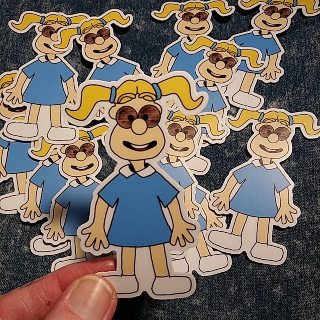 Penny Cartoon Sticker - Etsy