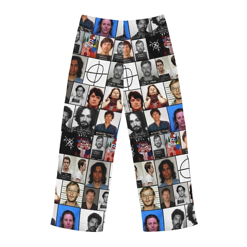 Men's Serial Killer Pajama Pants - Etsy
