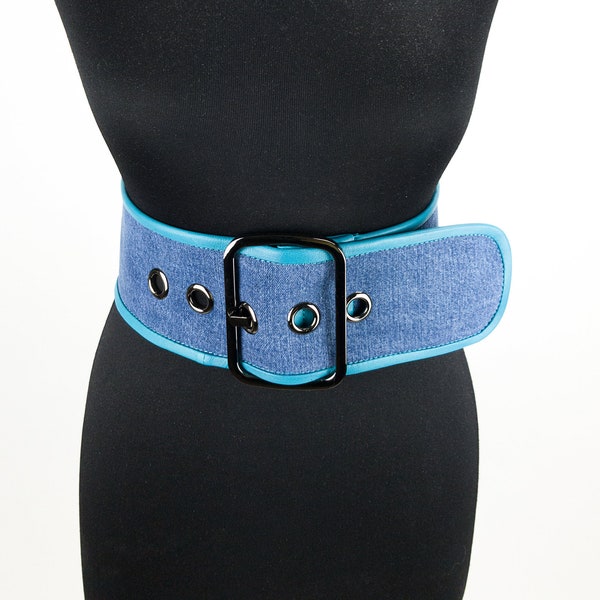 Denim Belt - Etsy