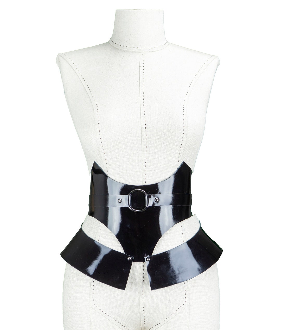 Elegant Waist Cinching Corset, Leather Obi Belt, Corset Belt, Wide ...