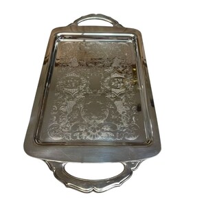Vintage Early Dublin Lunt Silverplate Silver Plated Handled and Footed ...