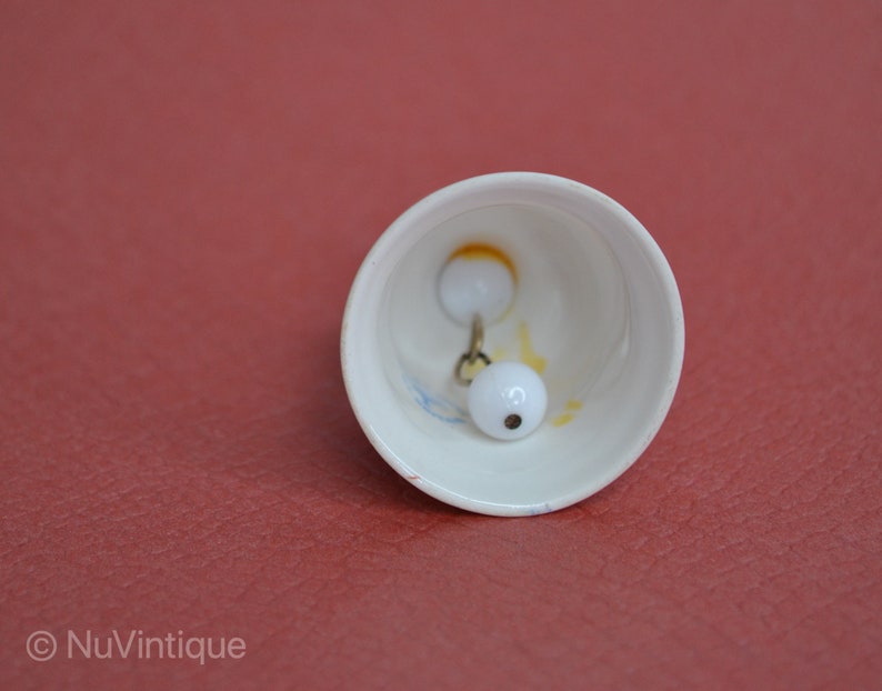 Miniature Porcelain Bell From Nova Scotia Canada Canada's - Etsy