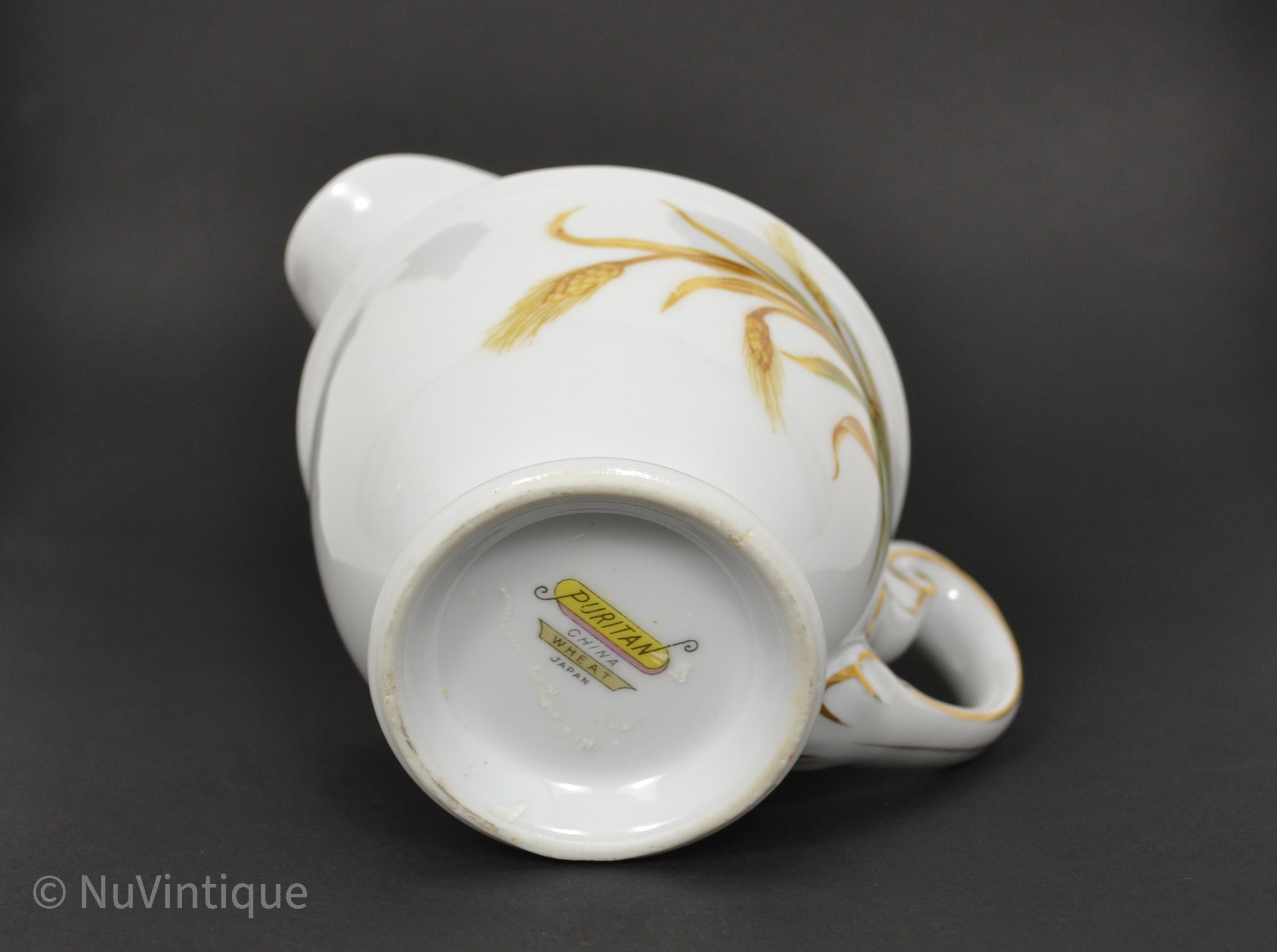Vintage White Porcelain Creamer by Puritan China Japan - Etsy