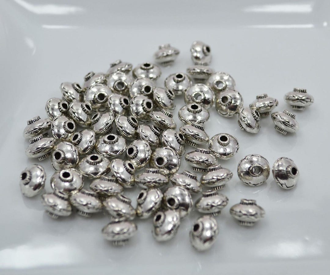 Tibetan Silver Tone Lantern Spacer Beads – Lead & Cadmium Safe, 12pc - Etsy