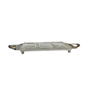 Vintage Early Dublin Lunt Silverplate Silver Plated Handled and Footed ...