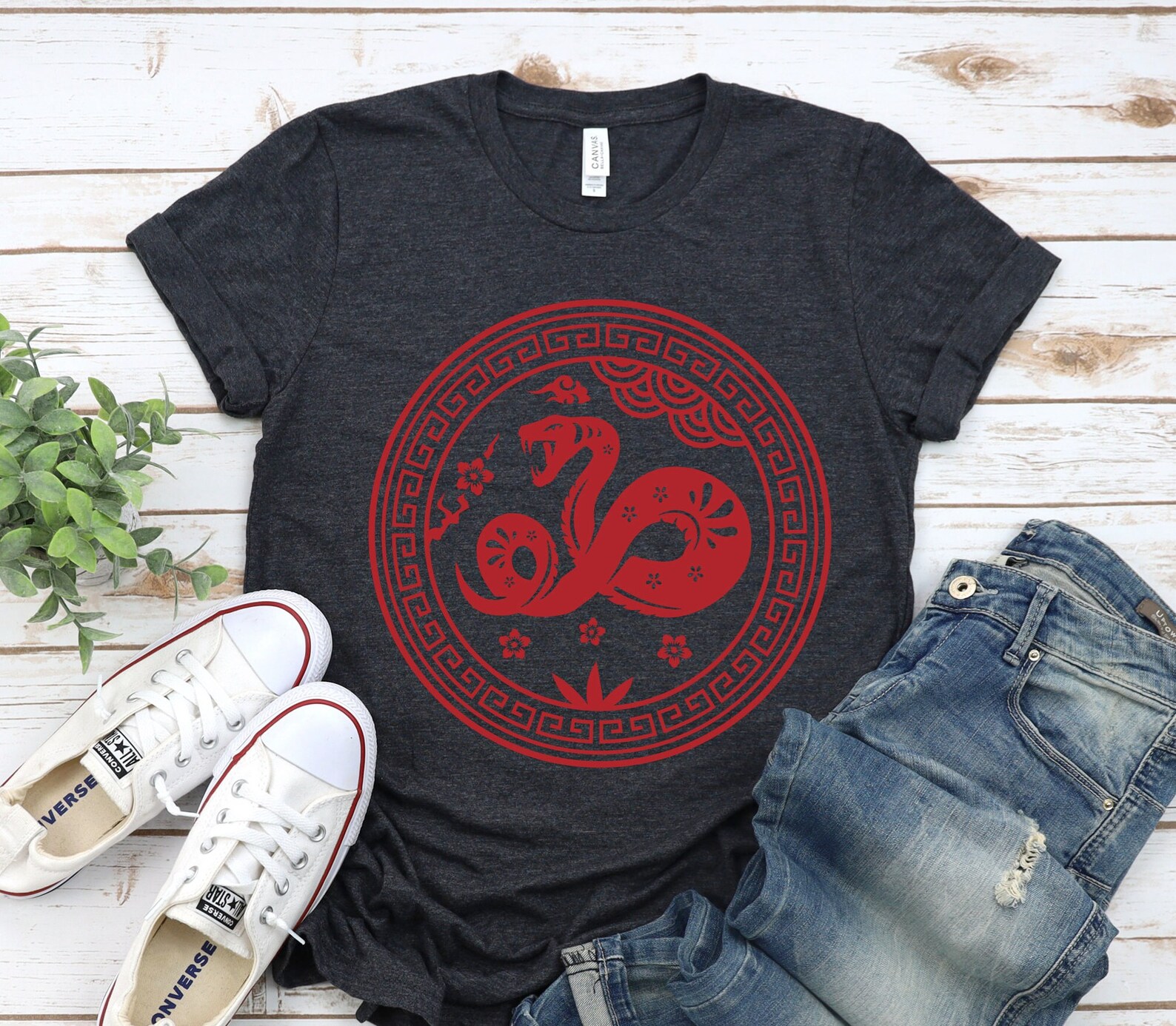 Snake Year Shirt, Year of the Snake T-shirt, Chinese Lunar SNAKE Year ...