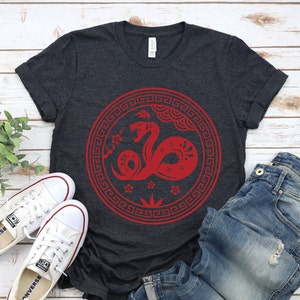 Snake Year Shirt, Year of the Snake T-shirt, Chinese Lunar SNAKE Year ...