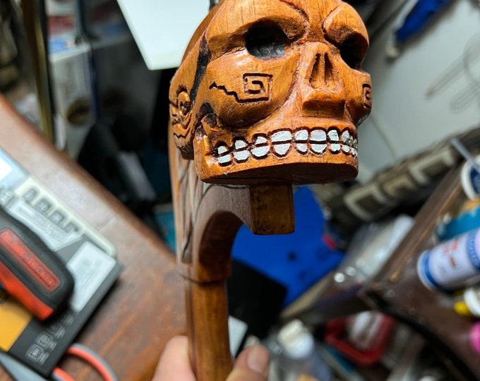 Aztec Axe Tlaximaltepoztli Tepoztli Ancient Azteca Mexica Weapon With ...