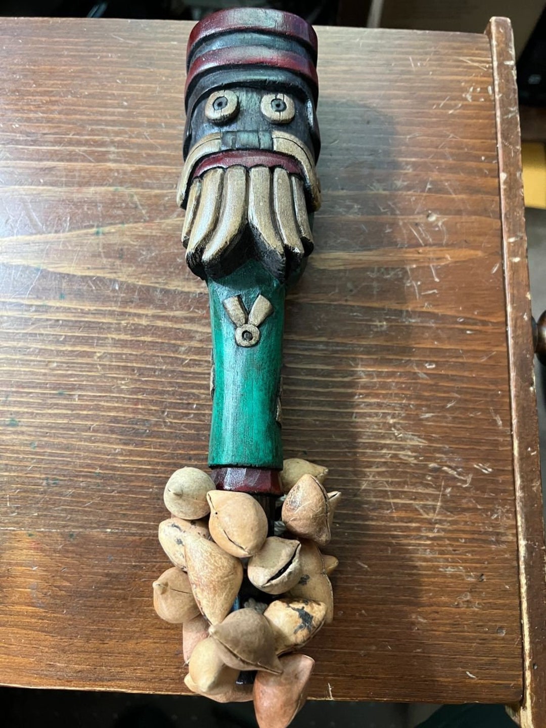 Tlaloc Aztec Dance Rattle 12 Ayoyotes Sonajera - Etsy