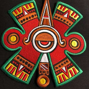Large 8.5 Ollin Patch Olin Aztec Day Sign for Movement - Etsy Canada