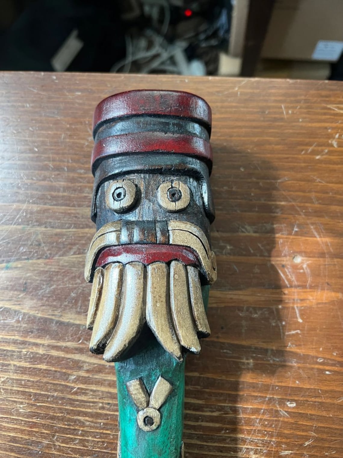 Tlaloc Aztec Dance Rattle 12 Ayoyotes Sonajera - Etsy