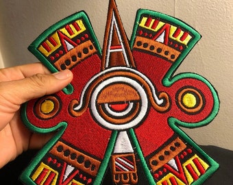 Aztec Patch Ollin - Etsy