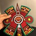 Large 8.5 Ollin Patch Olin Aztec Day Sign for Movement - Etsy Canada