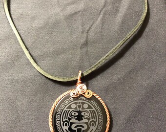 Obsidian Aztec Calendar - Etsy