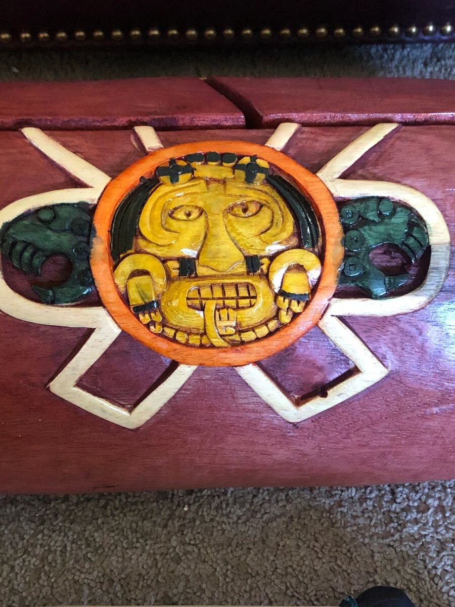 Teponaztli Aztec / Mexica Horizontal Tongue Drum Drums | Etsy