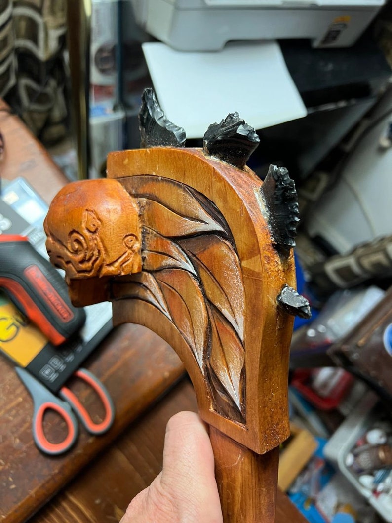 Aztec Axe Tlaximaltepoztli Tepoztli Ancient Azteca Mexica - Etsy