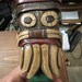Tlaloc Aztec Dance Rattle, 12, Ayoyotes, Sonajera, Shaker, Pagan God ...