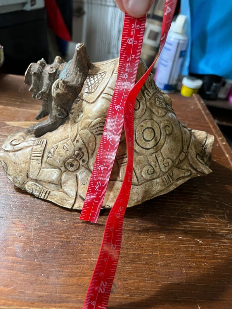 Mayan Relic Carved Conch Shell From Mayan Peninsula Mexico - Etsy