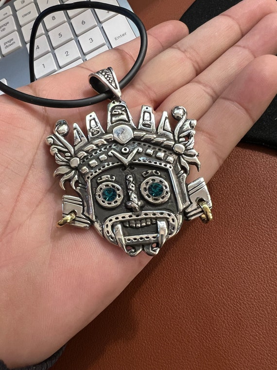 Aztec Rain God Symbol