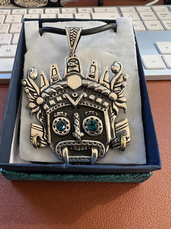 Aztec Rain God Symbol